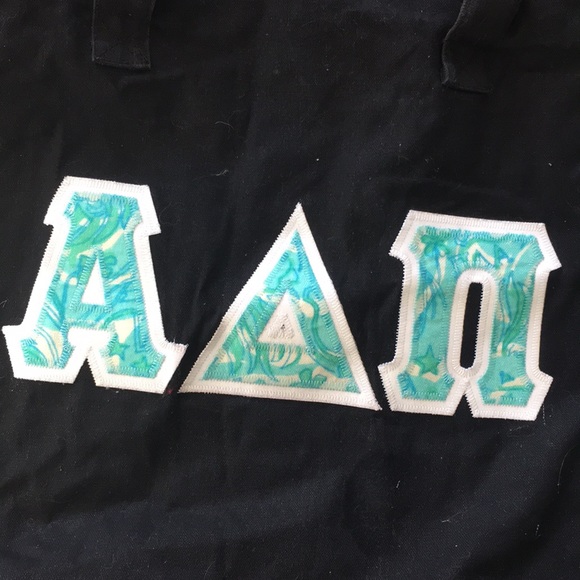 Lilly Pulitzer | Bags | Alpha Delta Pi Adpi Lilly Pulitzer Tote Bag ...